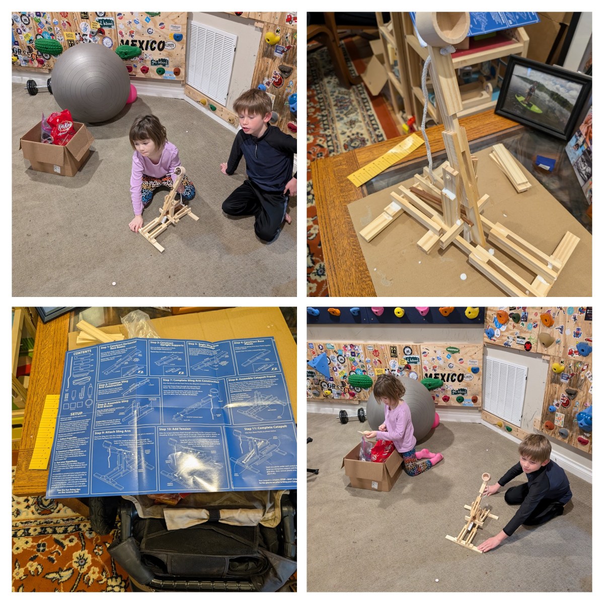 Science Saturday: Keva Catapult | Adventures of the Miller Mayers